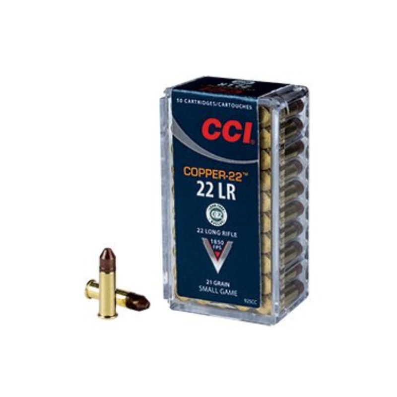 22lr CCI Copper 21grains Blyfri