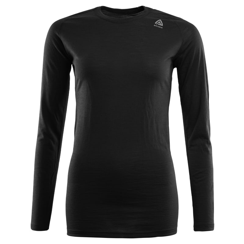 Aclima Lightwool crew neck til damer i 100 procent merinould ...